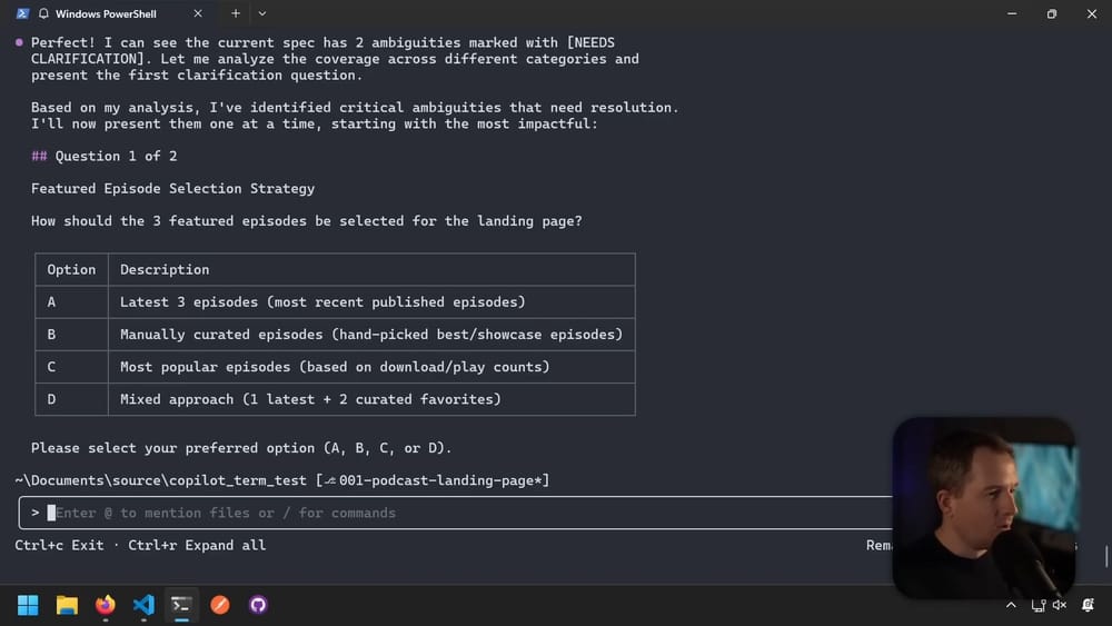 Github Spec Kit 遇到 GitHub Copilot CLI