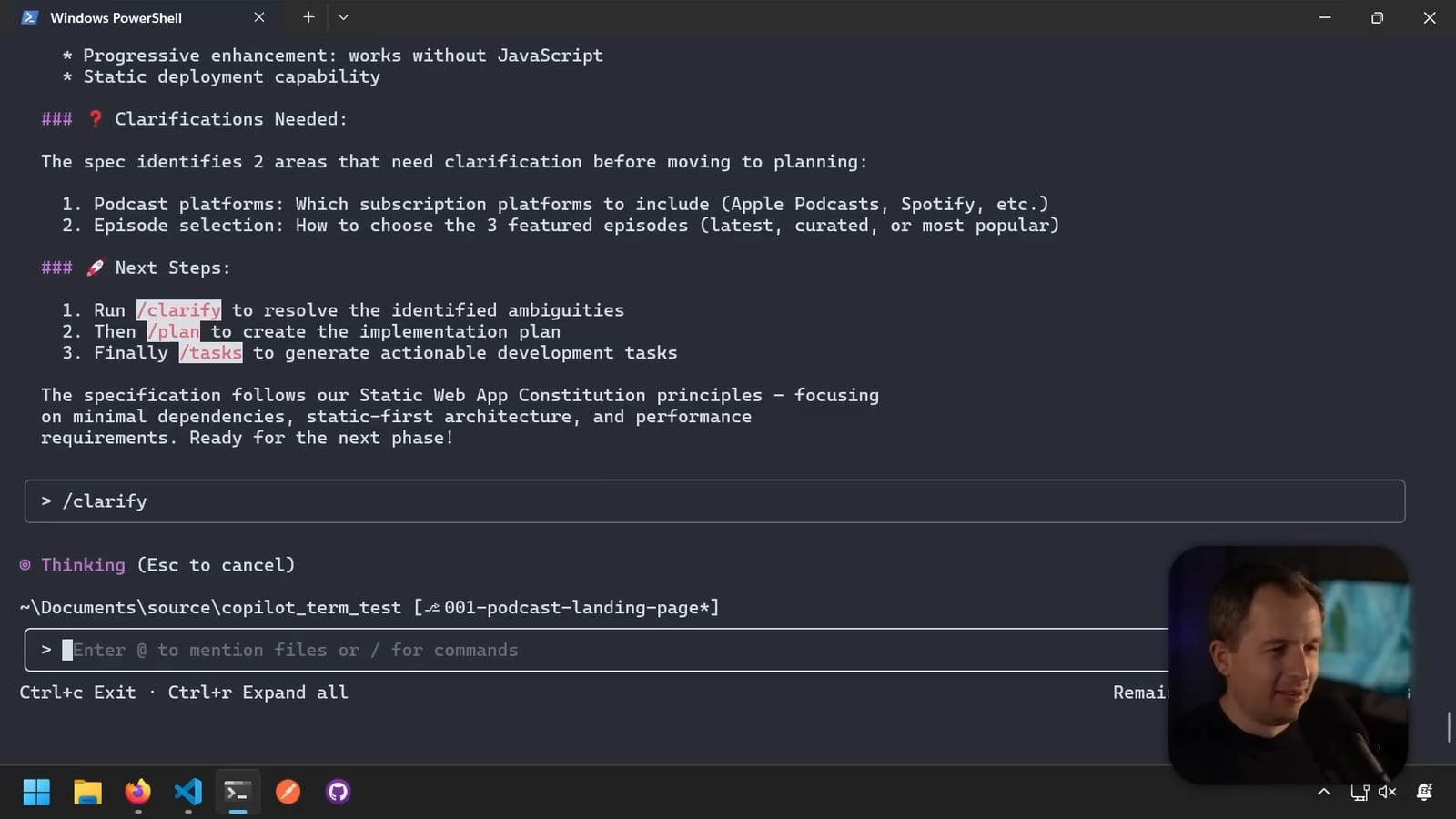 Github Spec Kit 遇到 GitHub Copilot CLI