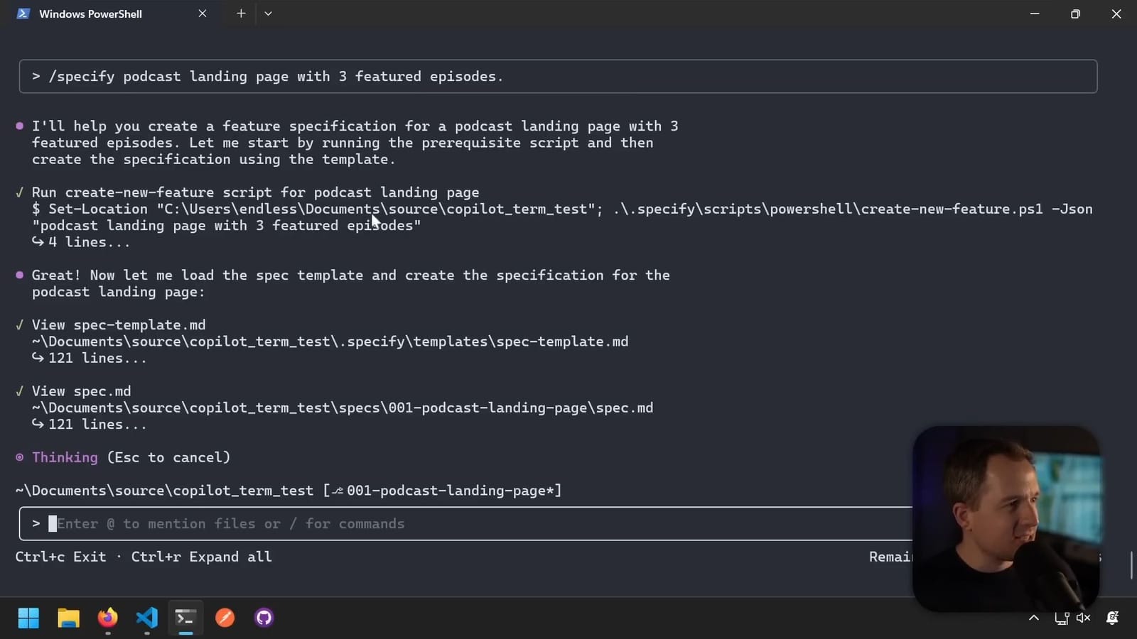 Github Spec Kit 遇到 GitHub Copilot CLI
