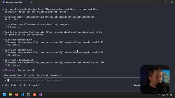 Github Spec Kit 遇到 GitHub Copilot CLI