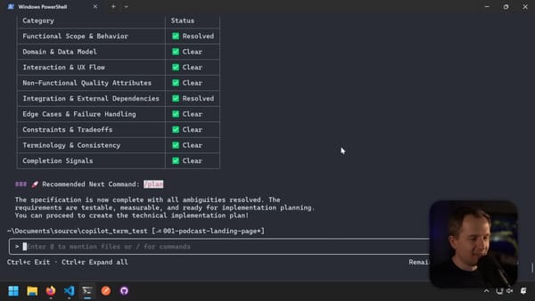 Github Spec Kit 遇到 GitHub Copilot CLI