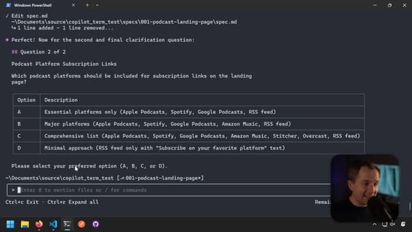 Github Spec Kit 遇到 GitHub Copilot CLI